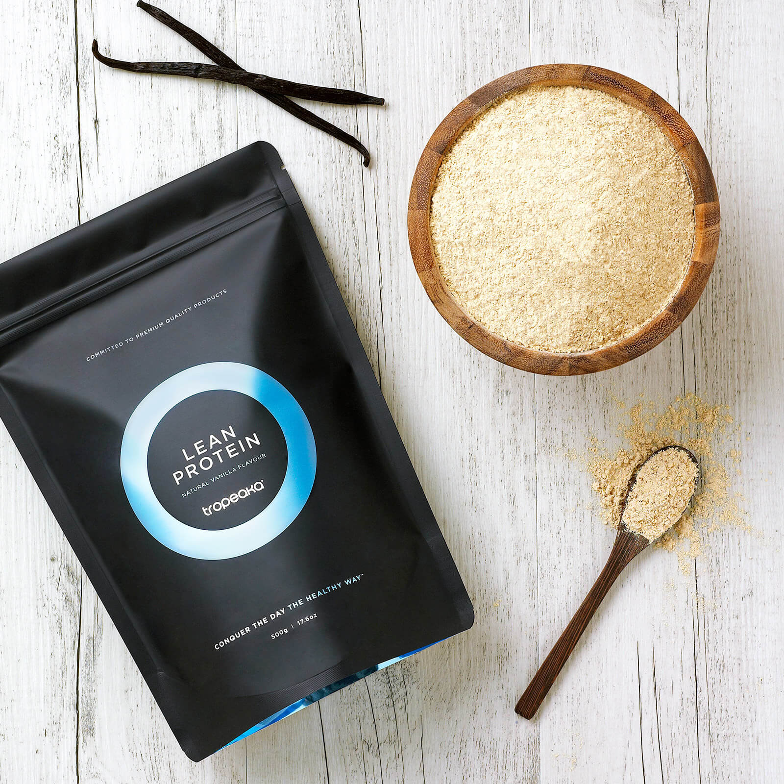 Tropeaka Lean Protein 500g - Vanilla (vegan) – BK Naturopathy & Nutrition